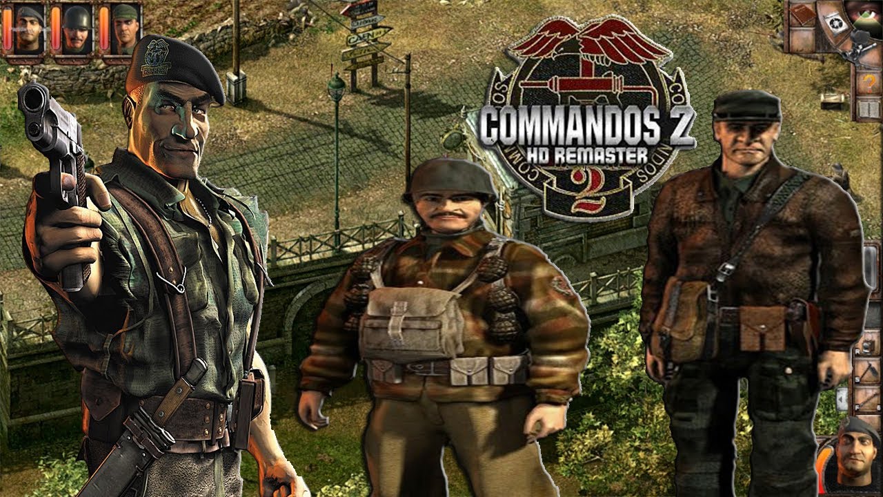 Commandos 2 HD Remaster - Campo de entrenamiento 2 - YouTube