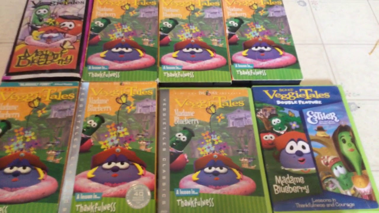 8 Different Versions Of Veggie Tales Madame Blueberry - YouTube
