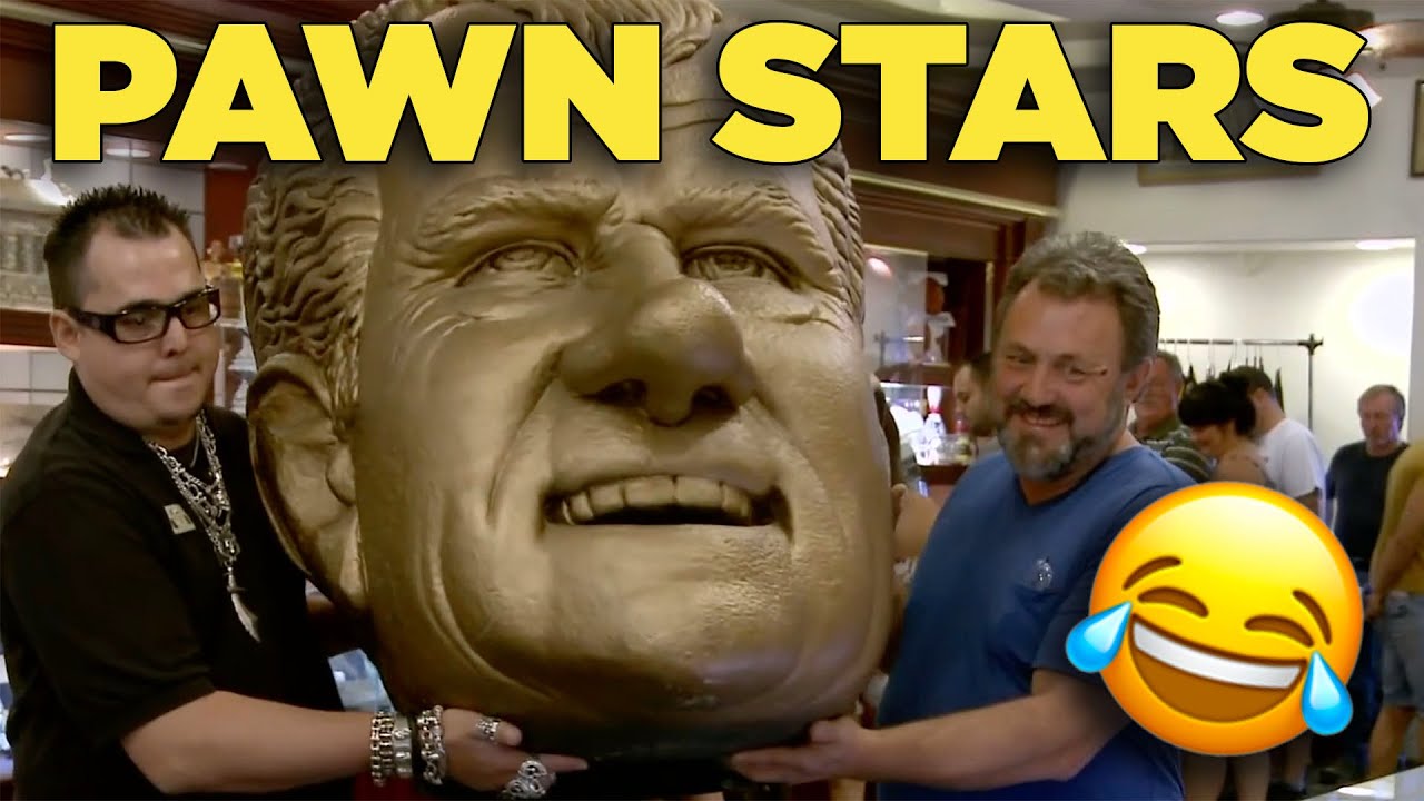 Top 10 Hilarious 'Pawn Stars' Moments 😂😂😂 - YouTube