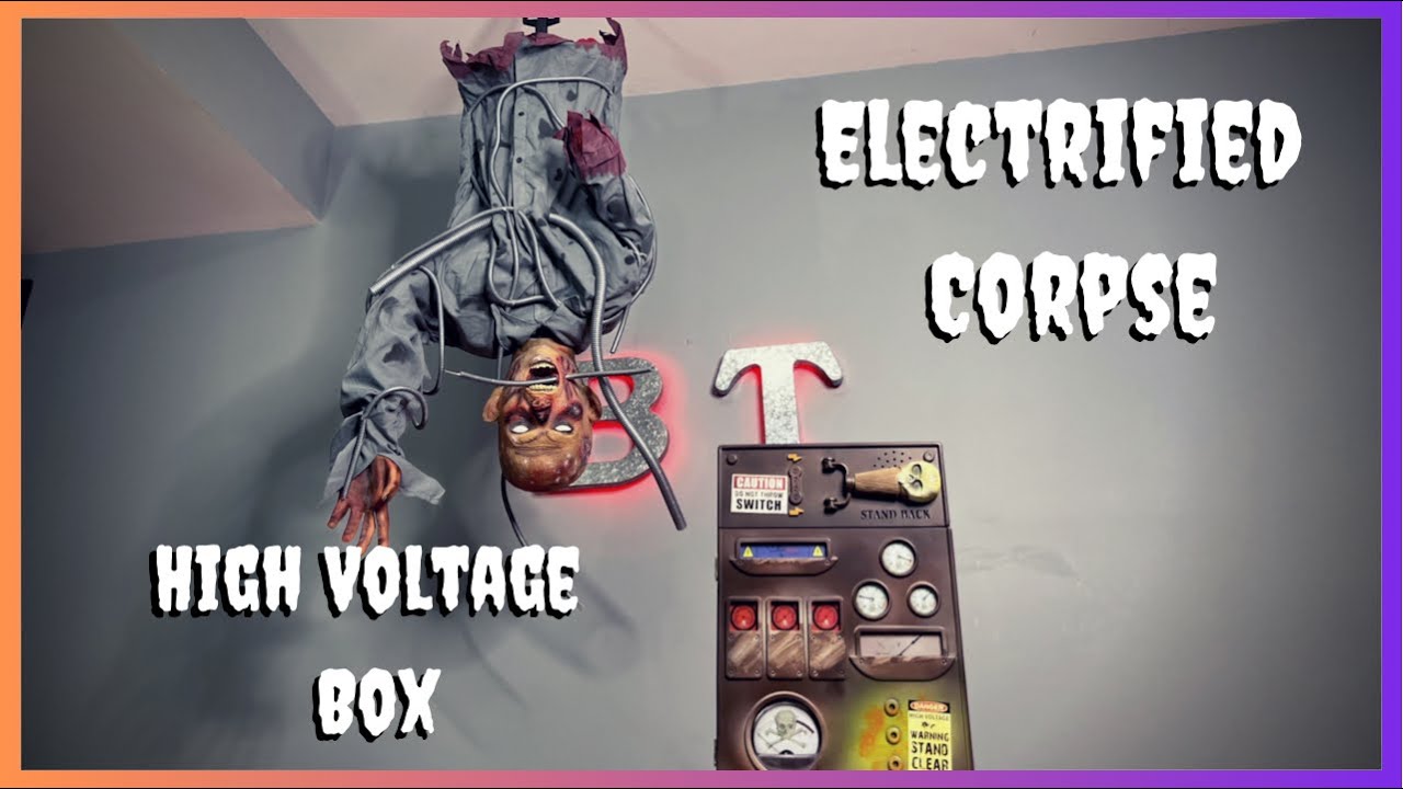 👻SpiritHalloween - Electrified Corpse/High Voltage Box Unboxing!🎃 - YouTube