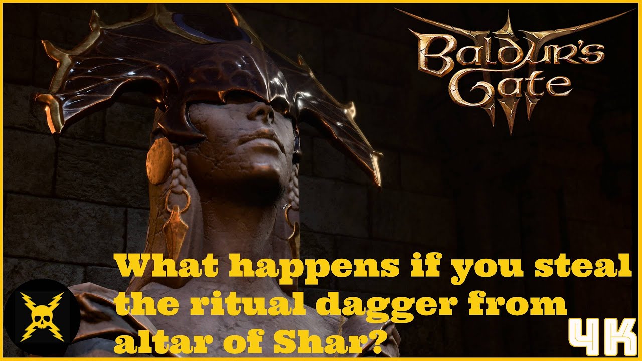 Baldur's Gate 3: What happens if you steal the ritual dagger from altar ...