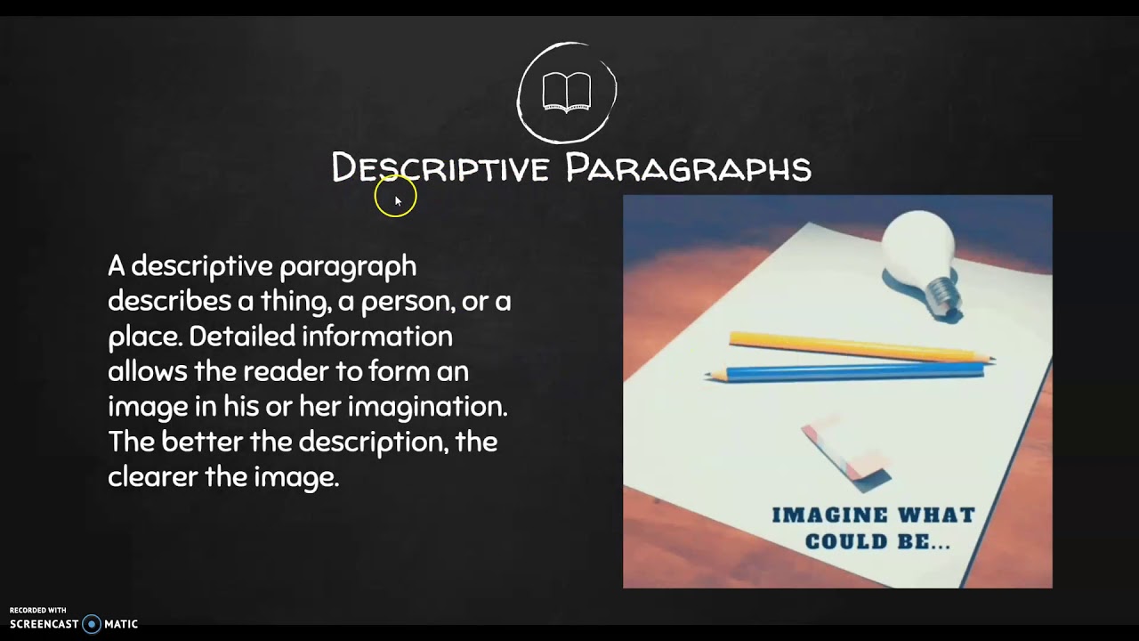 Descriptive Paragraphs - YouTube