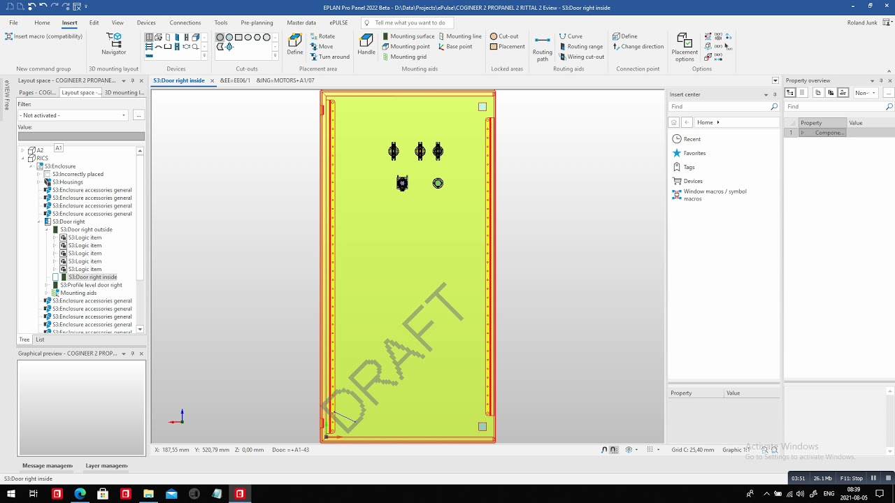 EPLAN PROPANEL Tutorial Rittal WT - YouTube