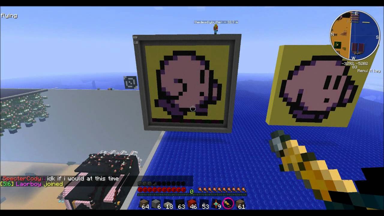 Minecraft Showcase: Stackable Color TV Screen (Voxelbox) - YouTube