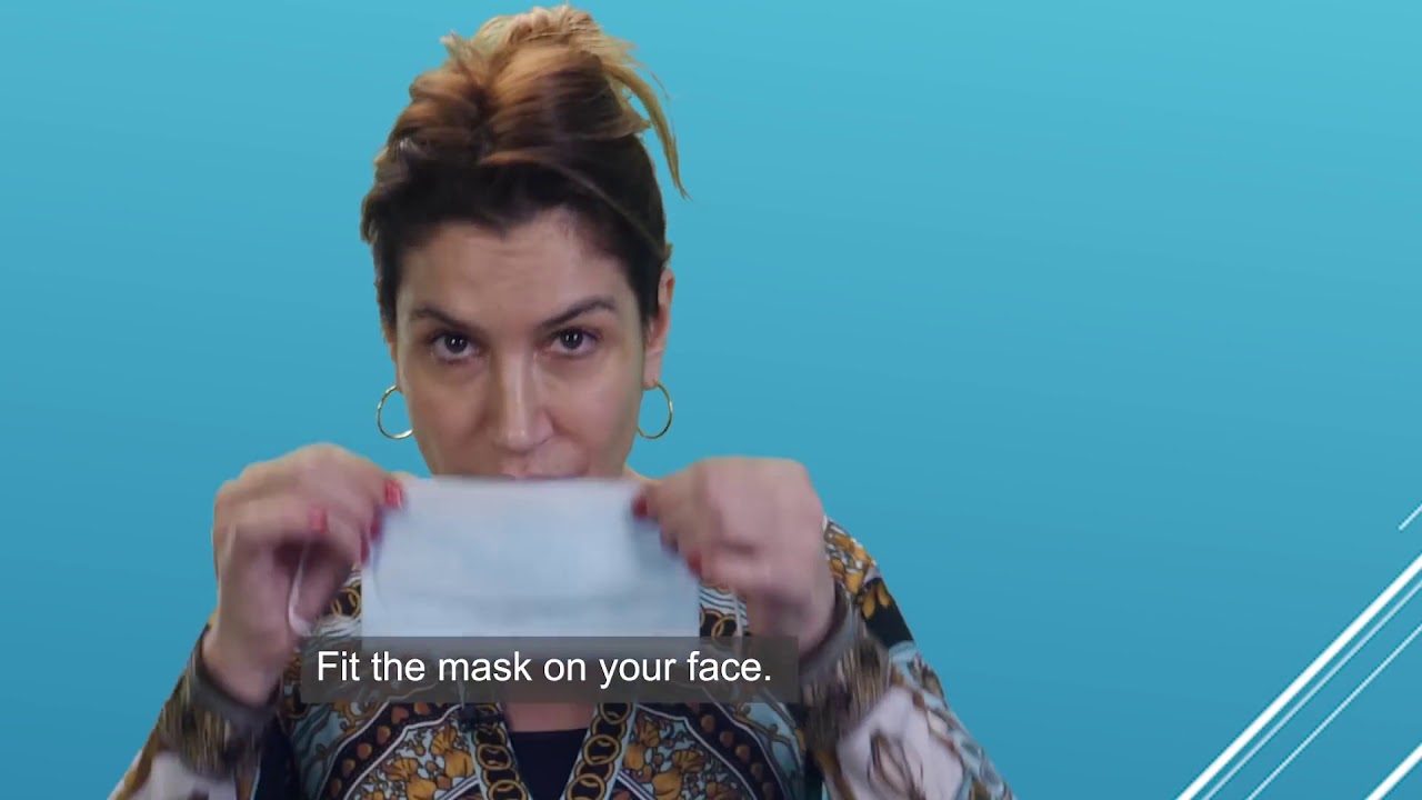 World Health Organization: How to Wear a Mask (PSA) - YouTube
