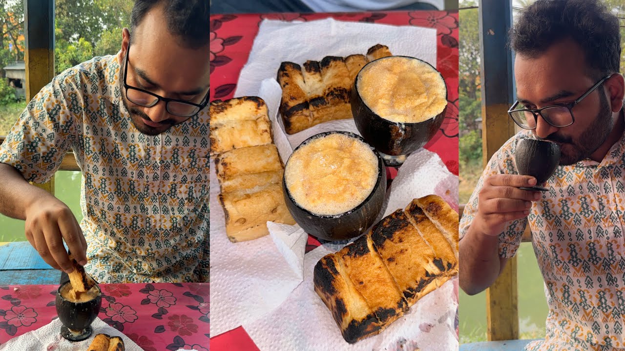 Pora Ruti & Malai Cha - 20 Takar Sheekh Kabab | Kushtia Food - YouTube