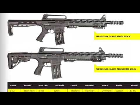 Pardus sbx calibre 12 - YouTube