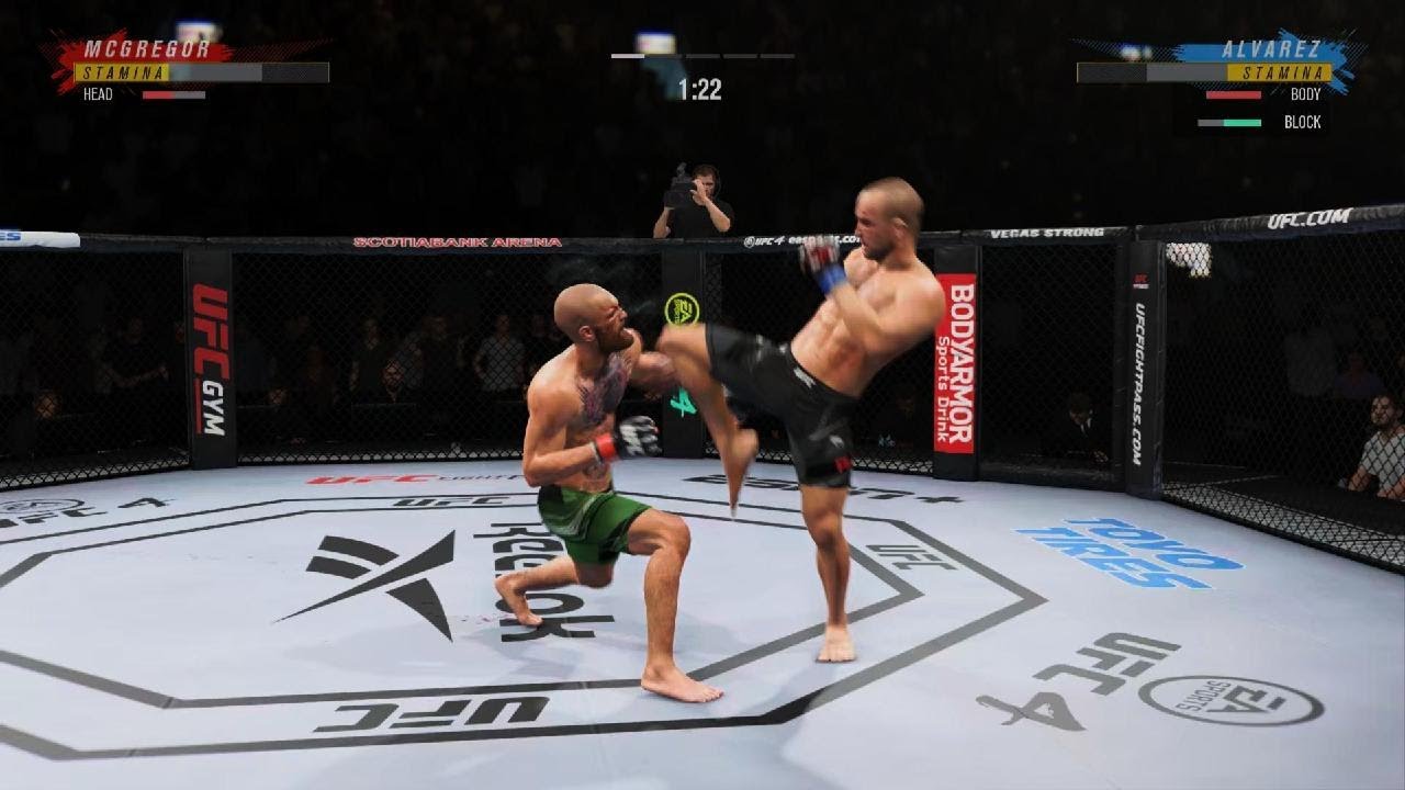 UFC 4- Timed the knockout shot! - YouTube
