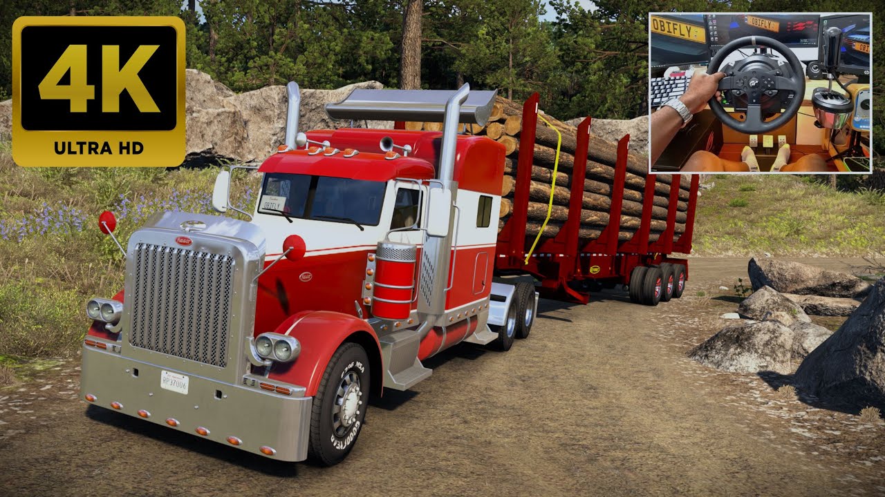 Arkansas DLC - Hidden off-road - Dynamic Logs Trailer loading - ATS ...