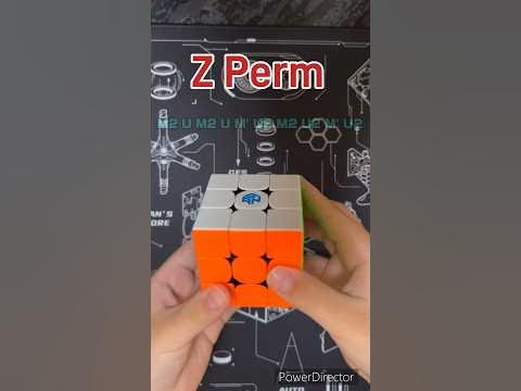 【ルービックキューブ】PLL：Z Perm 回し方 #shorts #ルービックキューブ #解説 - YouTube