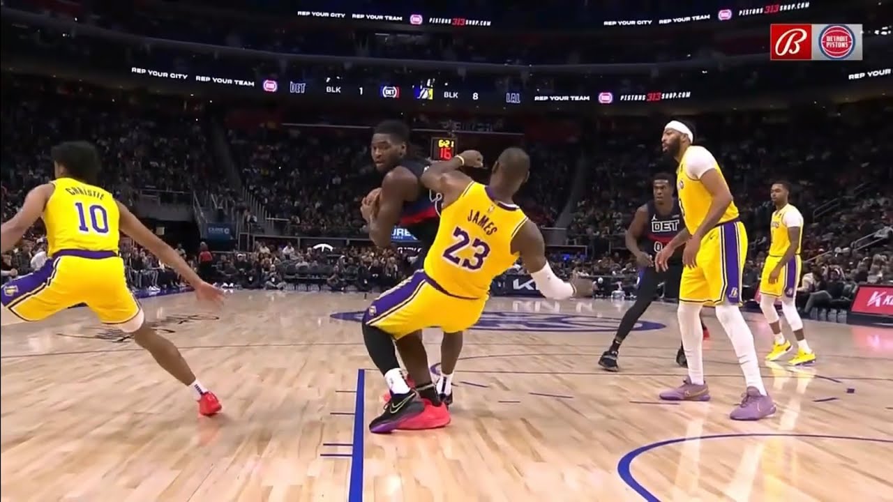 Lebron James gets technical foul for flopping!! #nba #basketball - YouTube