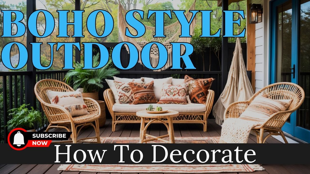 TOP 5 Boho Style Outdoor Deck Ideas You’ll Instantly Love | Cozy & Free ...