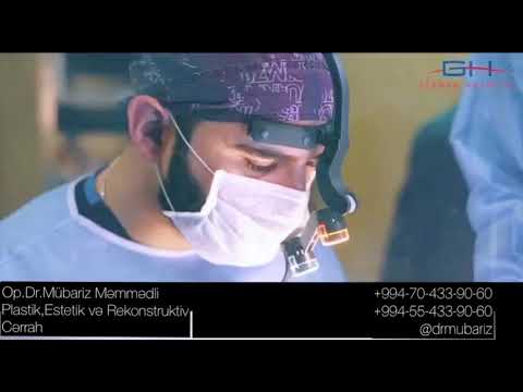 Plastik, Estetik və Rekonstruktiv Cərrah-Mübariz Məmmədli - Endoskopik Qaşqaldırma, üz gərmə