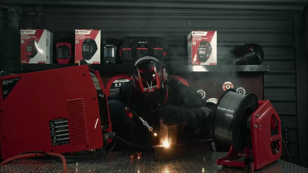 Alambre Soldadura Tubular E71T-1 Maraga Aplicación - YouTube