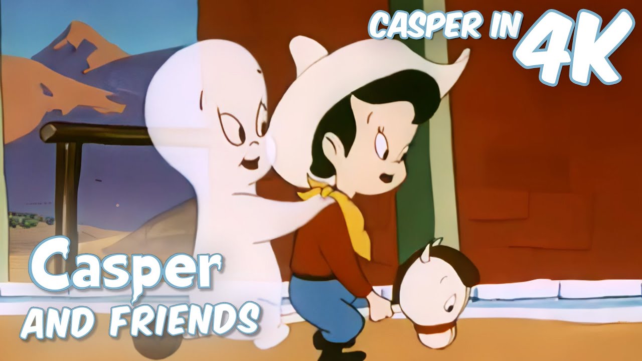 Casper the Cowboy 🤠 | Casper and Friends in 4K | Full Episode ...