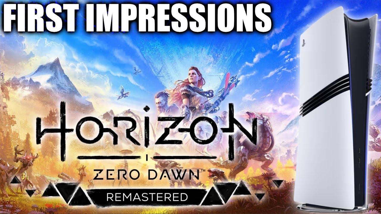 PS5 Pro: Horizon Zero Dawn Remastered First Impressions! - Great on PRO ...