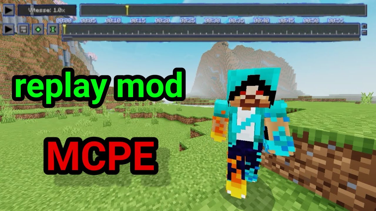 How to make Cinematic In Minecraft Pocket Edition | Replay Mod MCPE - YouTube