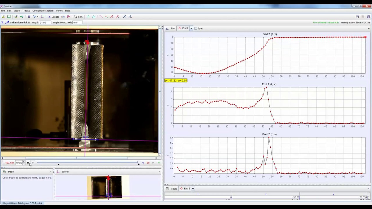 Deployment test of a SMPC hinge, Pop-up phenomenon - YouTube