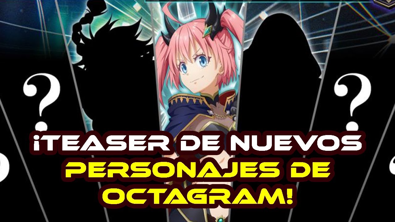 ¡TEASER DE NUEVOS PERSONAJES PARA LA TIENDA DE OCTAGRAM! - SLIME ISEKAI ...
