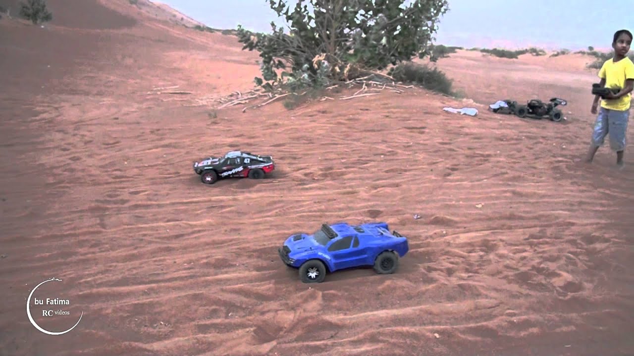 Traxxas Mini SLASH vxl RC Cars Racing - Omar Vs. Abdullah - YouTube