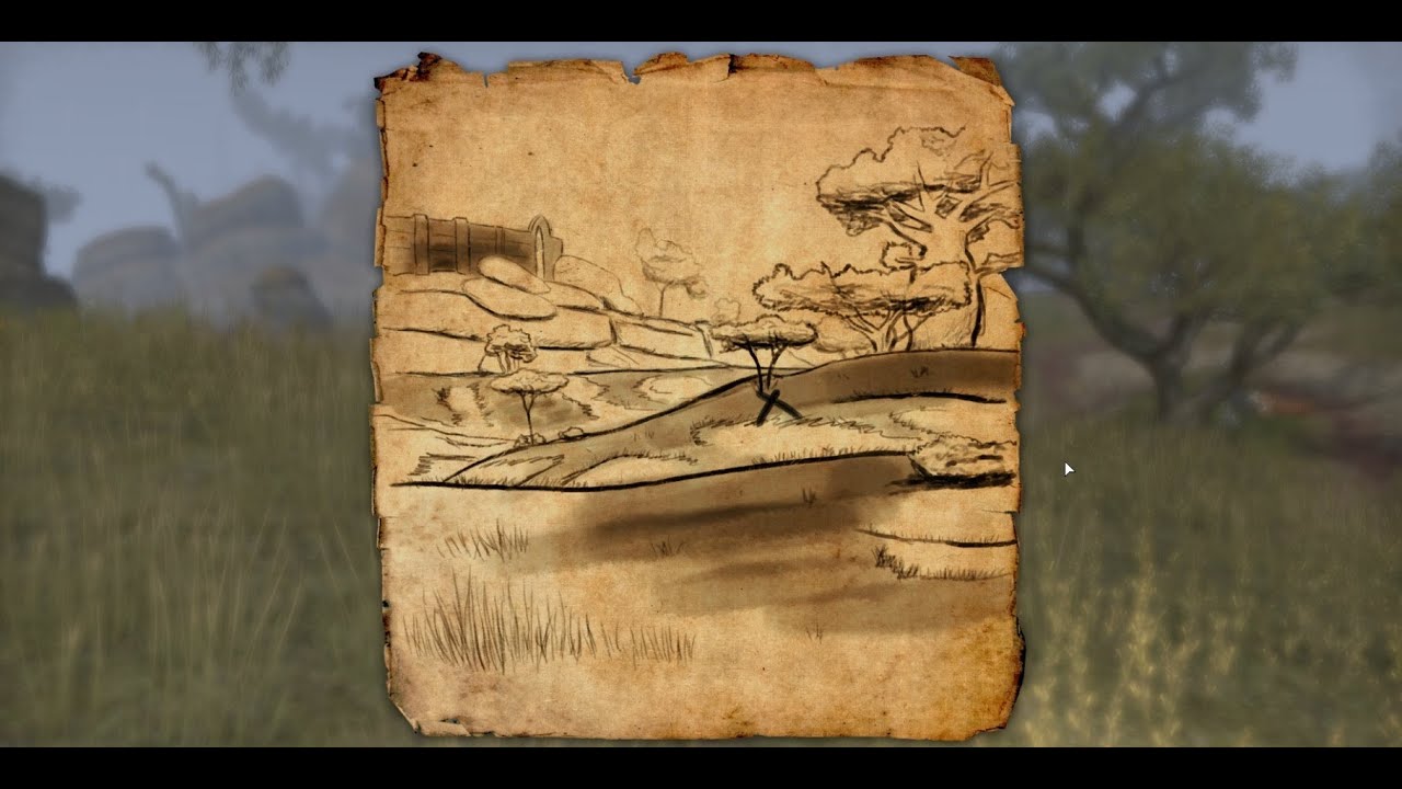 Elder Scrolls Online Reaper's March Treasure Map IV - YouTube