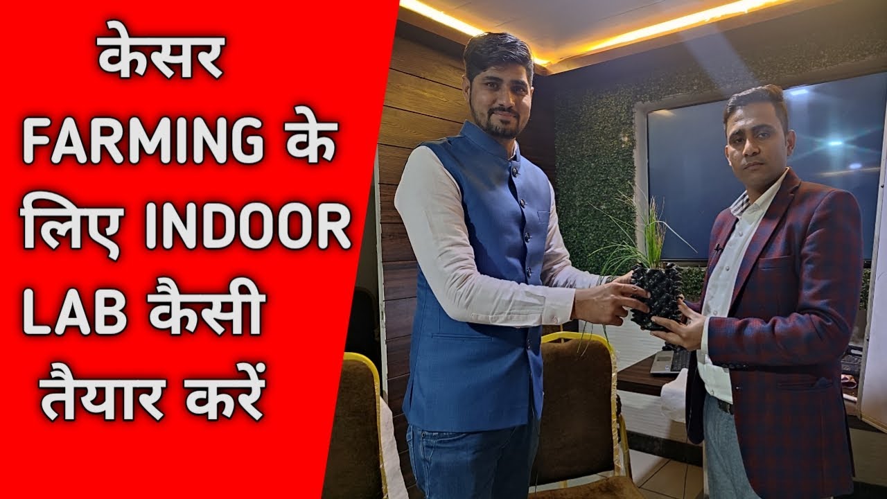 केसर FARMING के लिए INDOOR LAB कैसी तैयार करें || Kesar Ki Kheti Ke ...