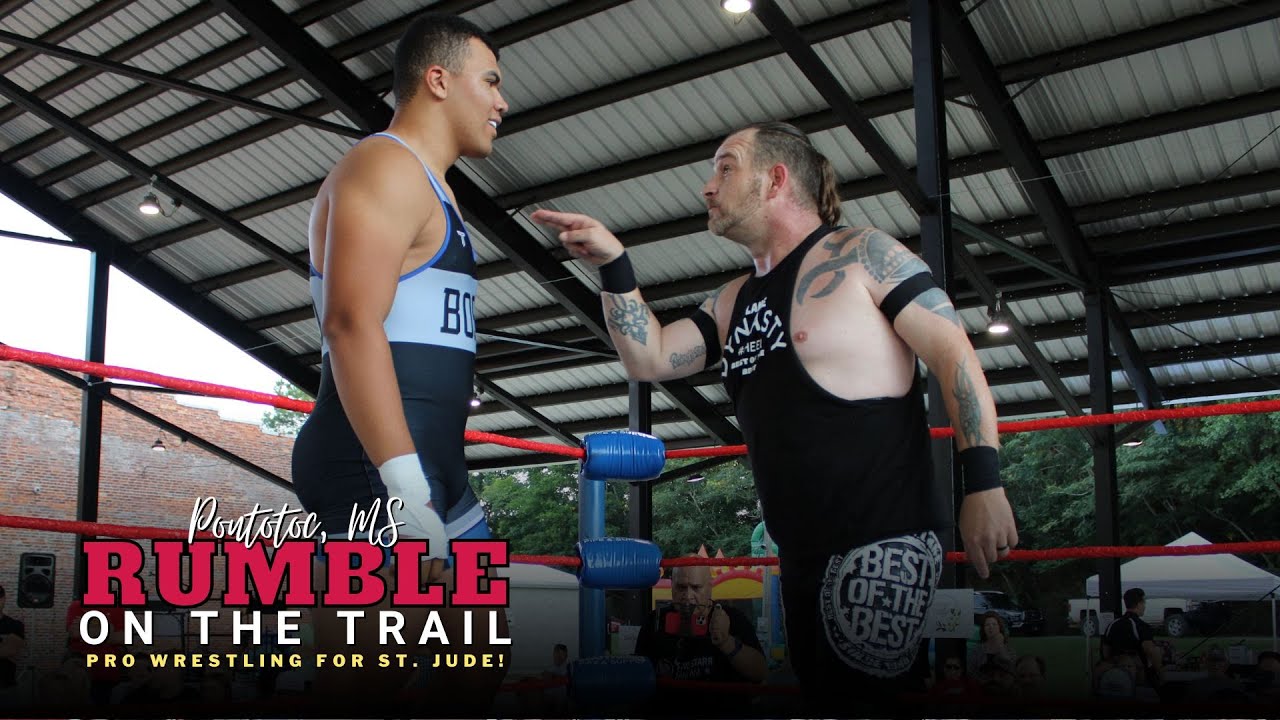 Austin Lane with Nikki vs Tim Bosby | RUMBLE ON THE TRAIL MATCH - YouTube
