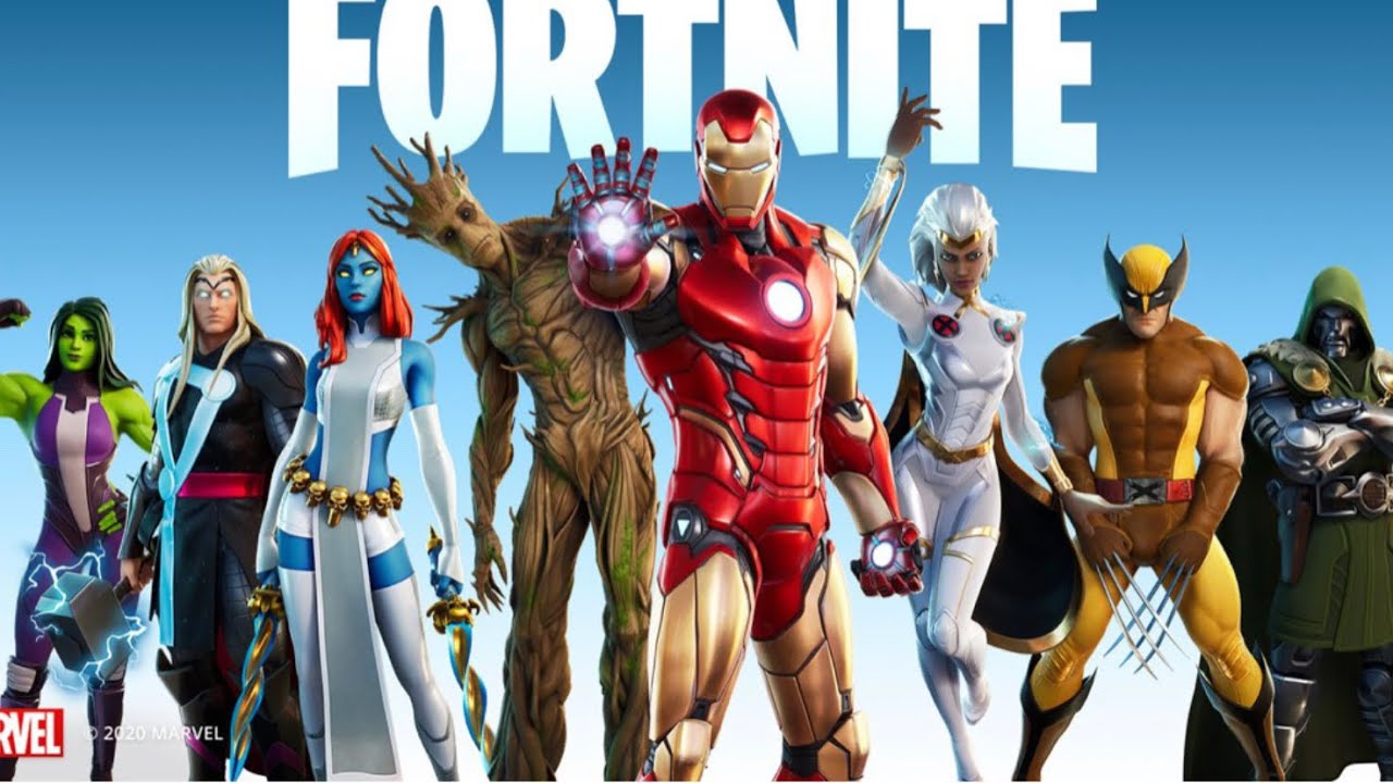Marvel Battle royale fortnite - YouTube