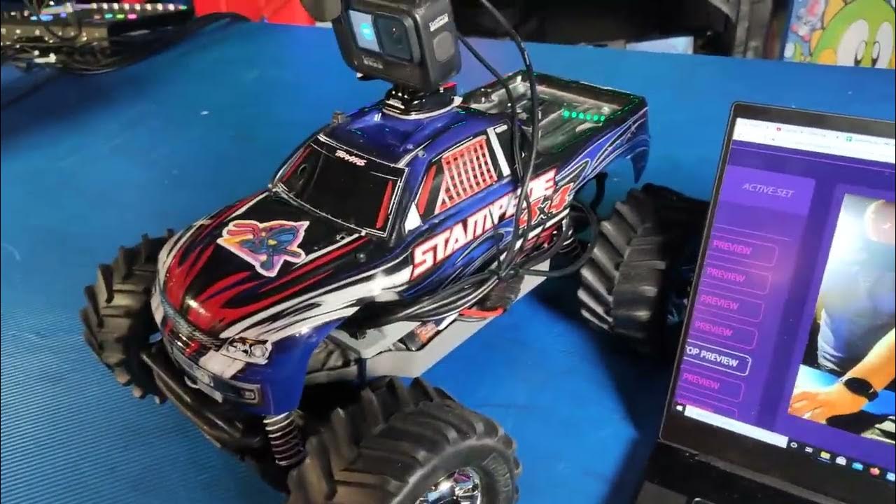 We've made an internet controlled RC Car using Raspberry Pi 4 # ...
