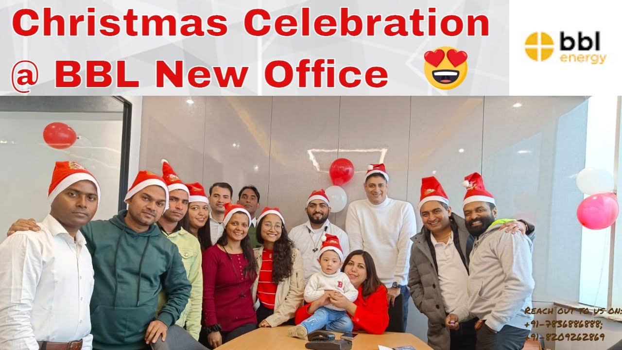 Christmas Celebration 2022 Event I Secret Santa I BBL ENERGY - YouTube