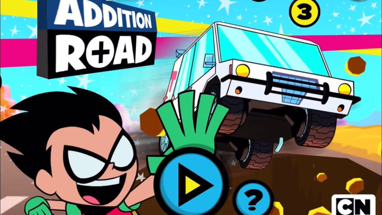 New Teen Titans Go Game Addition Road Gameplay | Cartoon Network Games ...