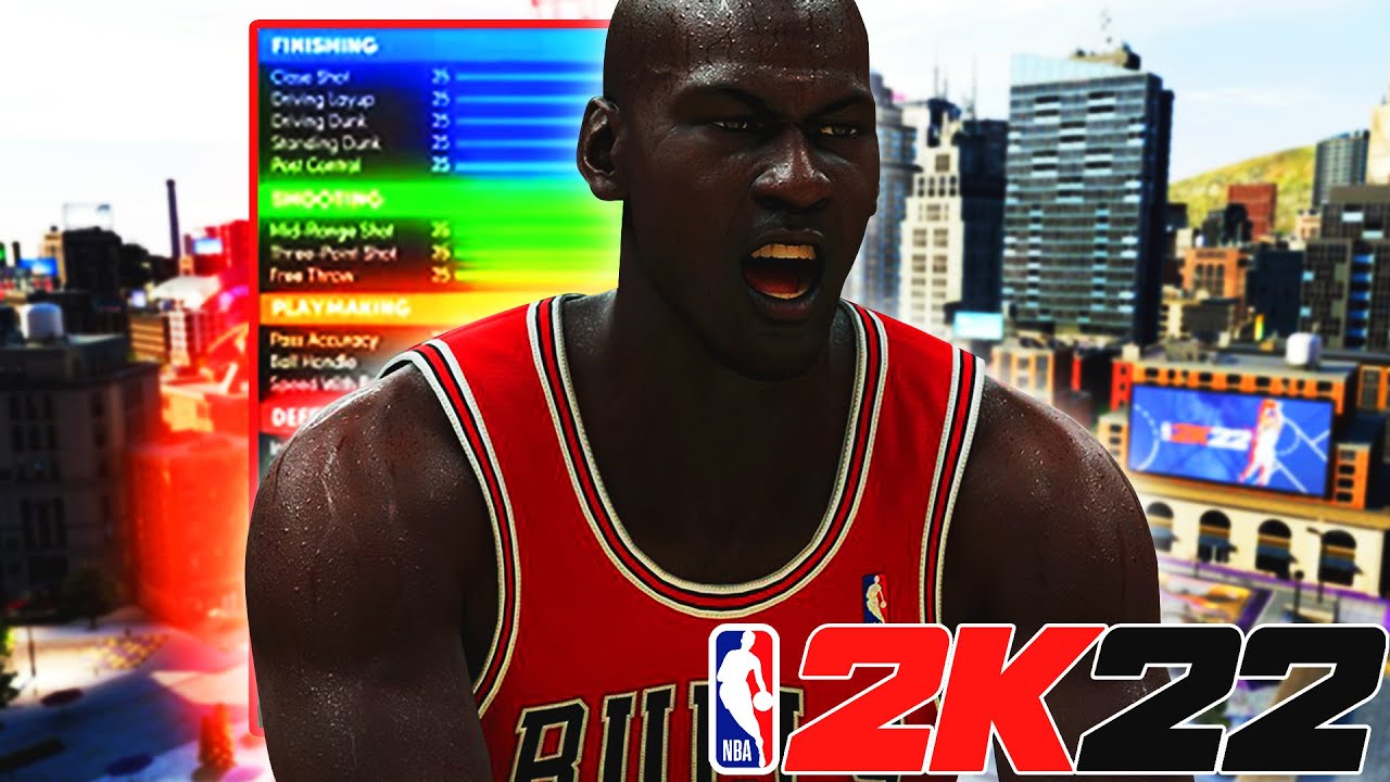 NBA 2K22 *NEXT GEN* MICHAEL JORDAN BUILD | OVERPOWERED 2-WAY SG BUILD W ...