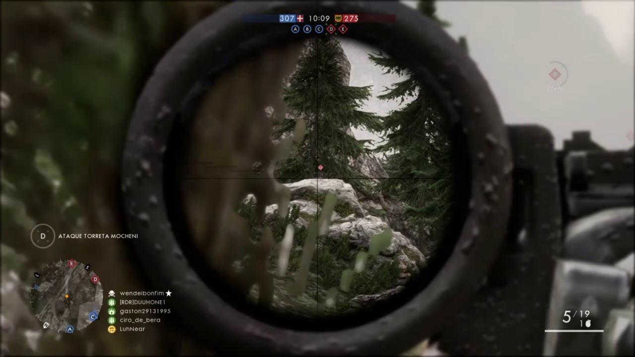 Sniper m19 bf1 - YouTube
