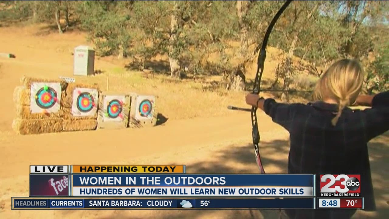 Annual Women in the Outdoors event brings nature, women together - YouTube