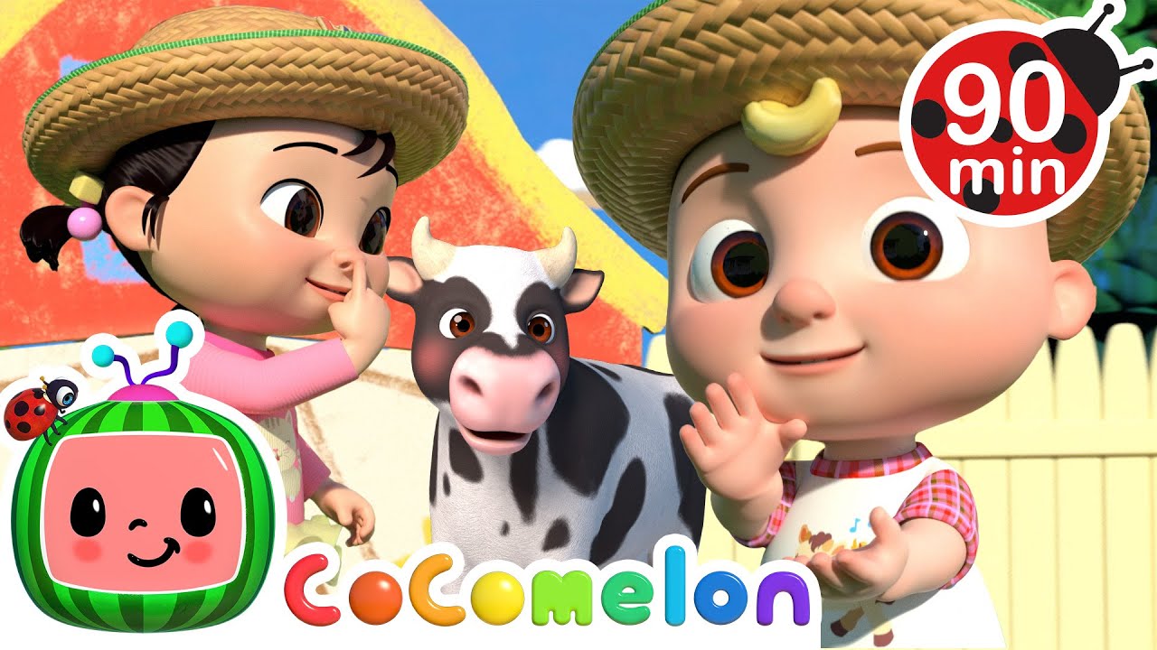 Old MacDonald Had a Farm! 🐄 More CoComelon Animal Songs and Cartoons ...
