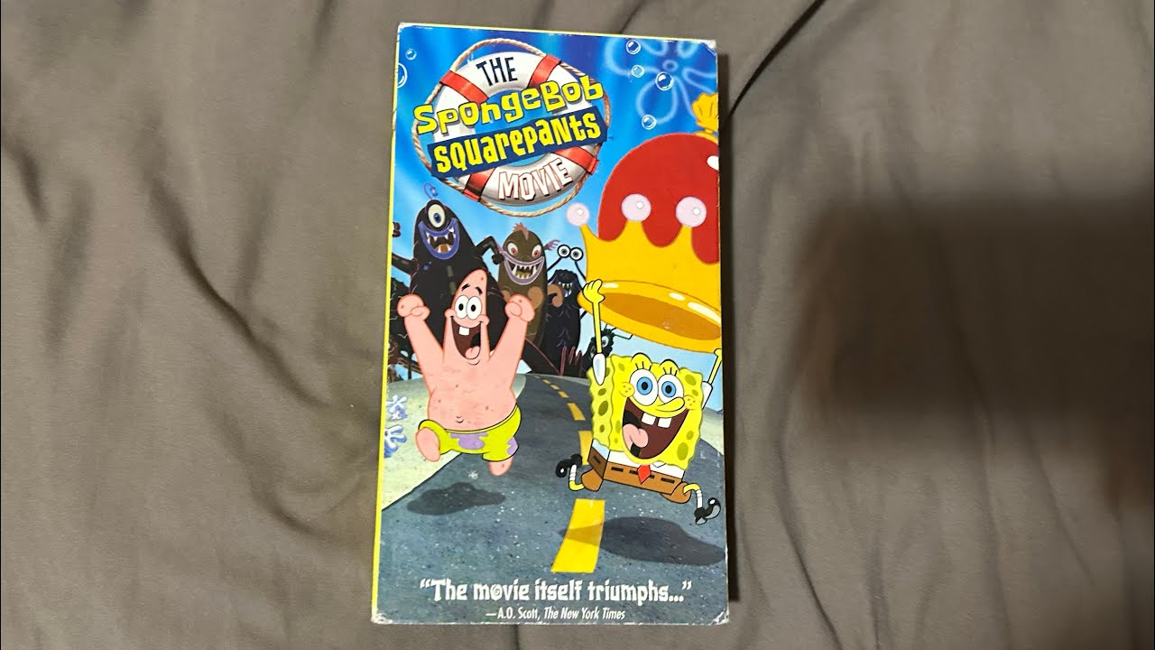 Opening to The SpongeBob SquarePants Movie 2005 VHS - YouTube