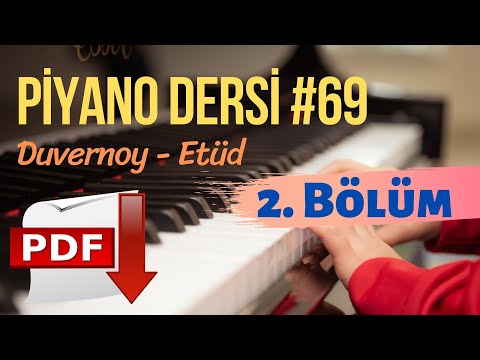 Piyano Dersi #69/2 - Duvernoy - Etüd Op. 176 No. 18 \