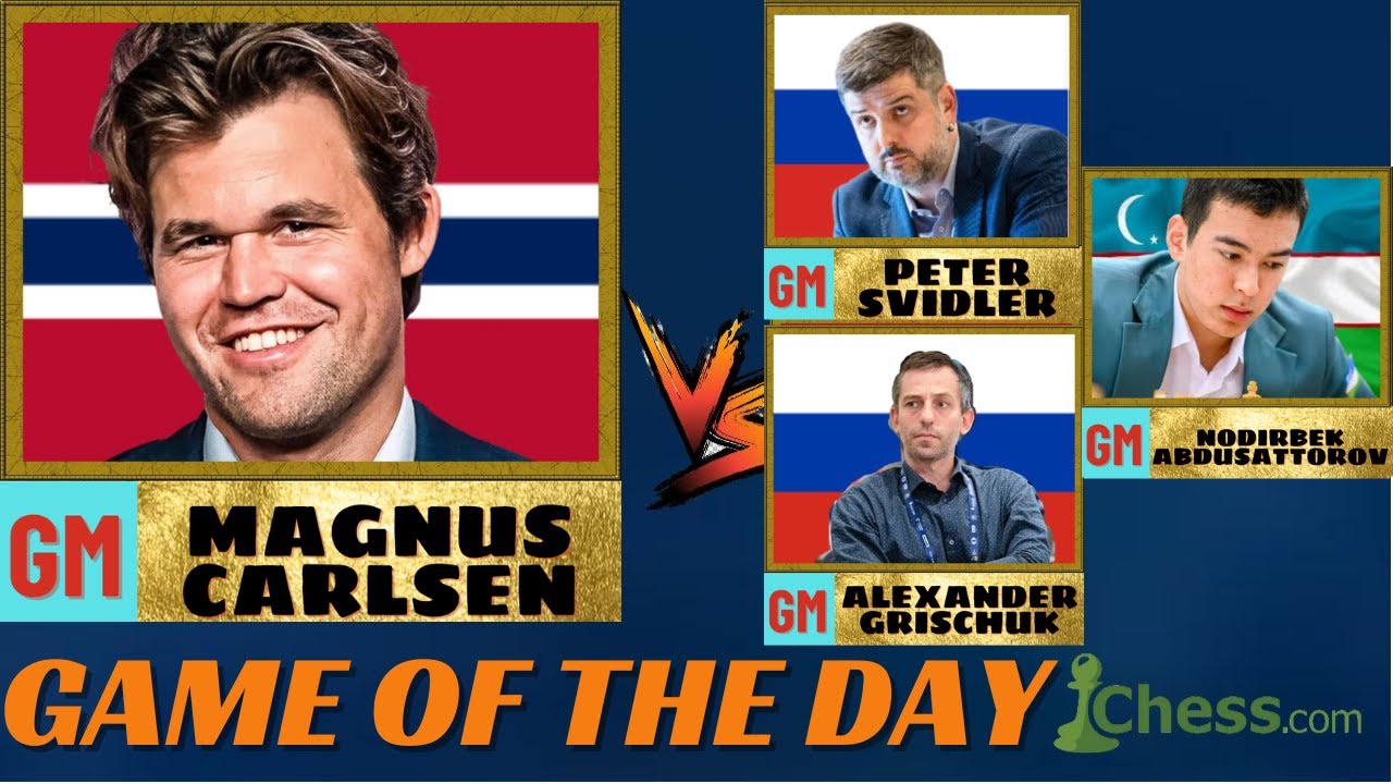 Chess: Magnus Carlsen | Game of the day - YouTube