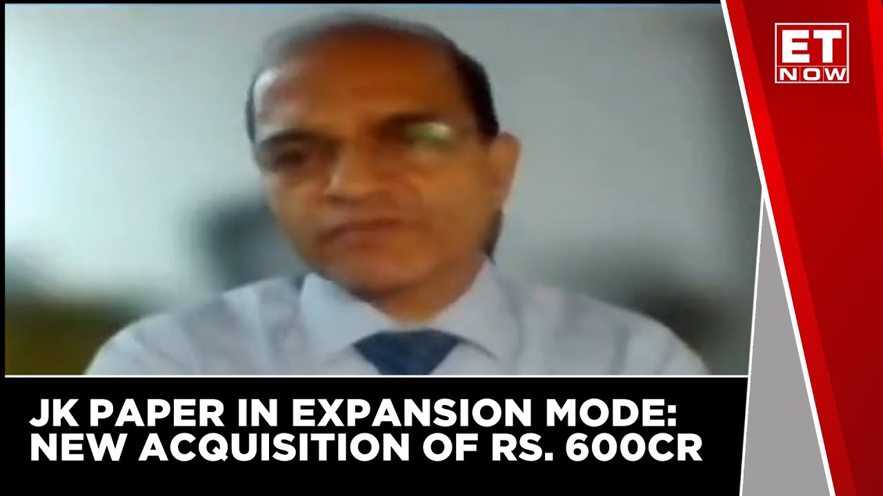 JK Paper Zooms Ahead With New Acquisition | AS Mehta Of JK Paper | ET ...
