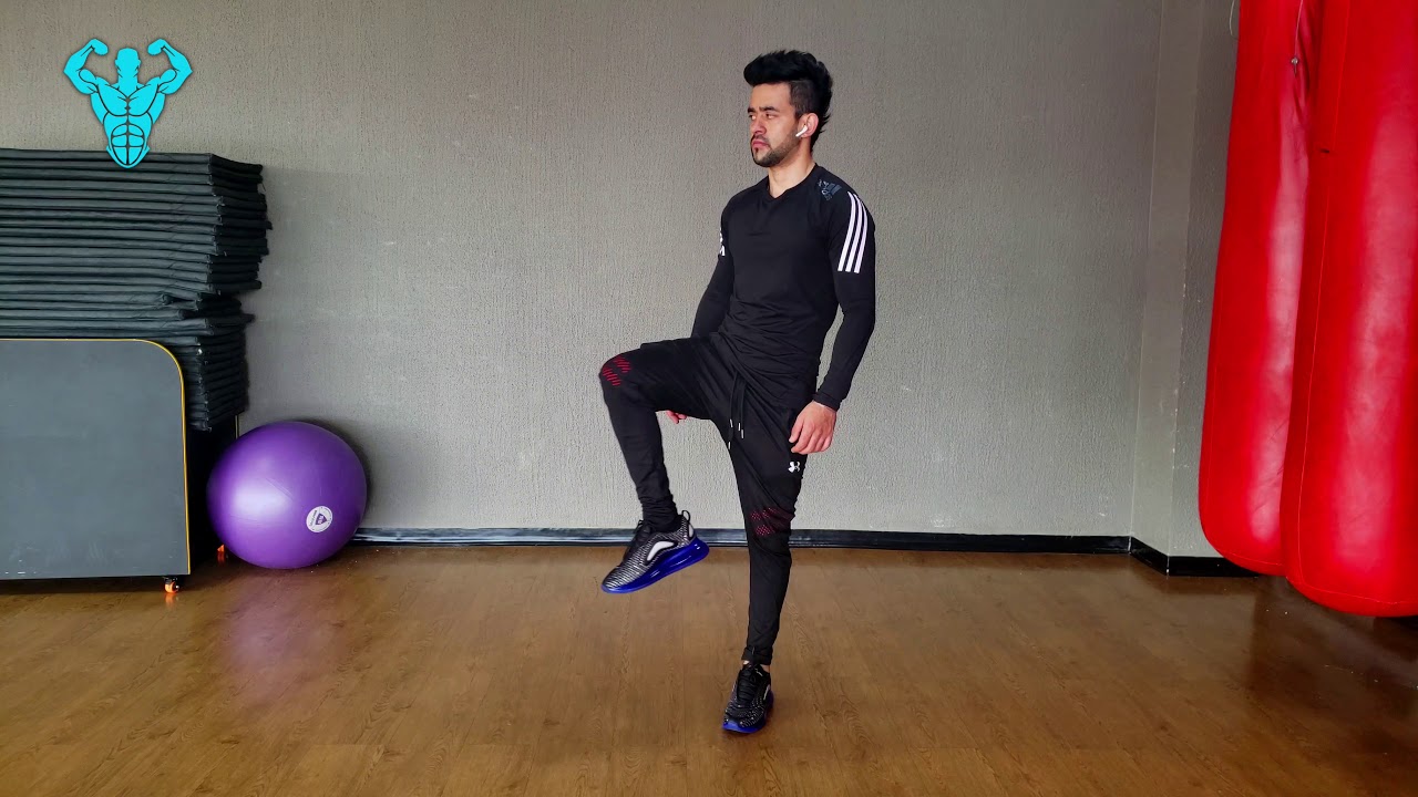 STRETCHES - Single Leg Hip Rotation - YouTube