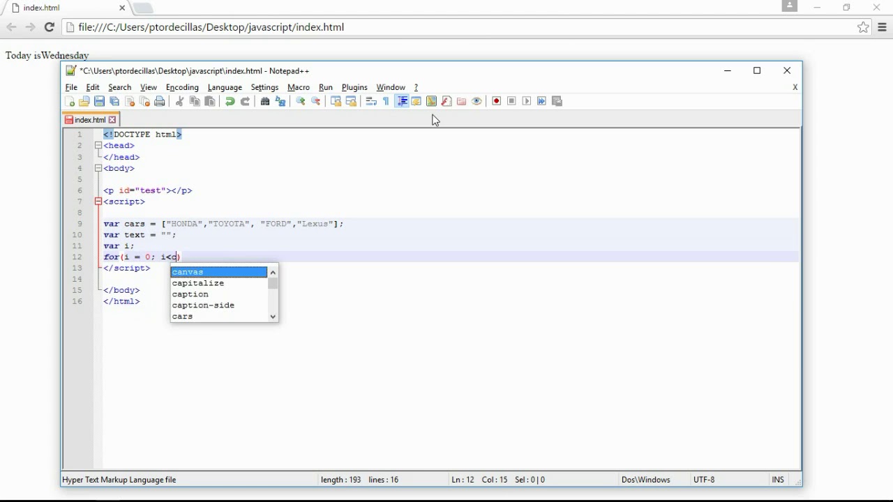 For Loopall About Javascript Youtube 5876