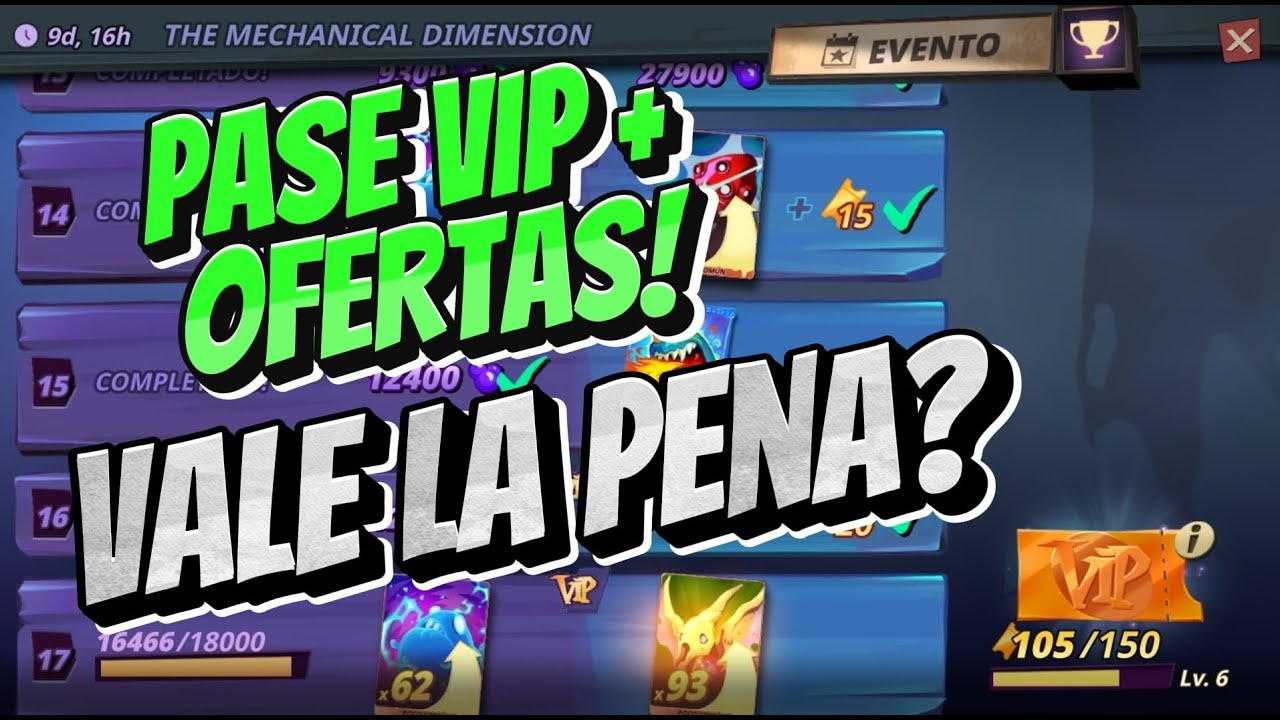 PASE VIP + PARTIDA + ANALISIS DE NUEVAS OFERTAS - YouTube