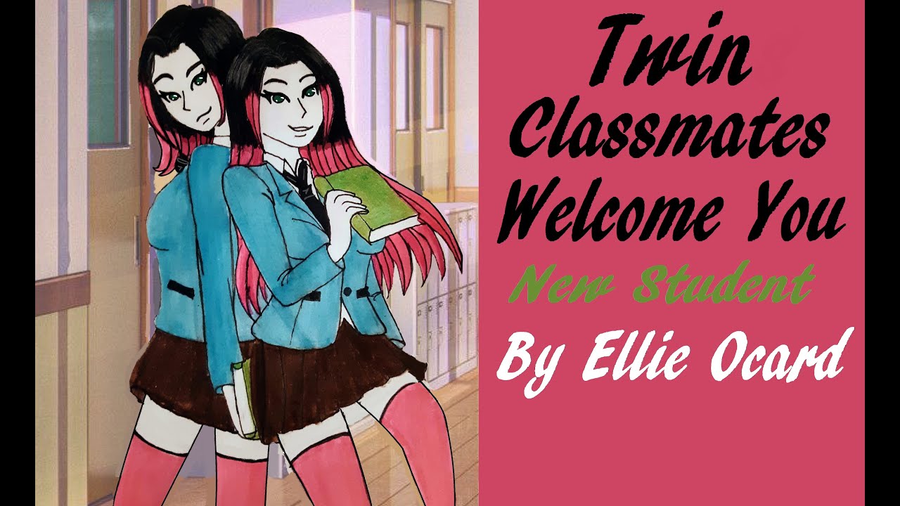 ASMR Roleplay: Twin classmates welcome you (new student) Twin sisters x ...