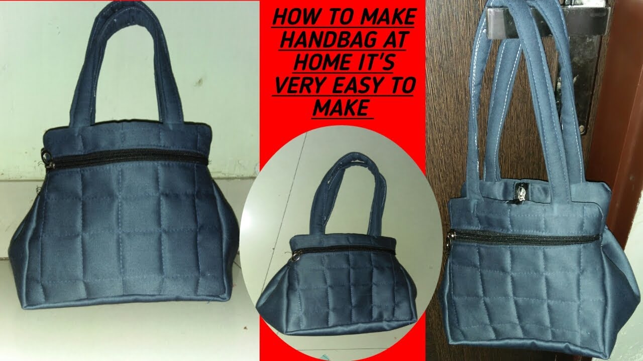 How to make handbag/battua bag/samosa bag at home DIY samosa bag with ...