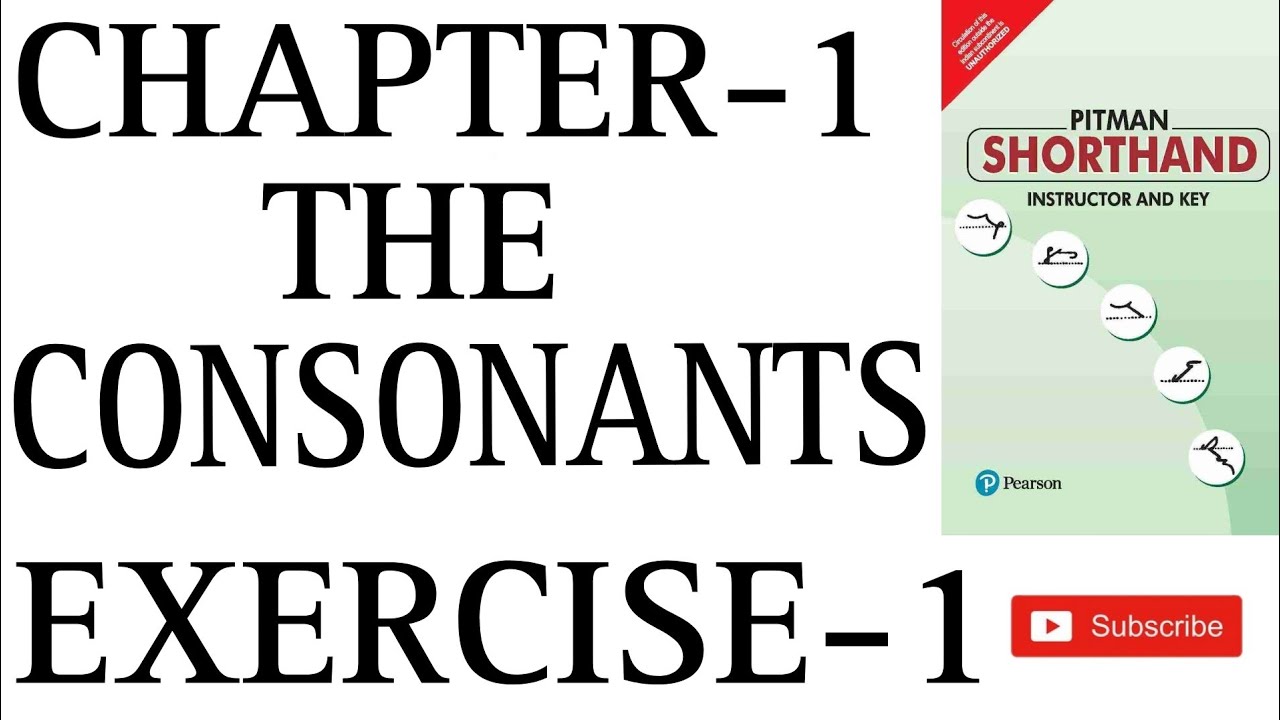 CHAPTER- 1 THE CONSONANTS EXERCISE- 1 || PEHLA LESSON THE CONSONANTA ...