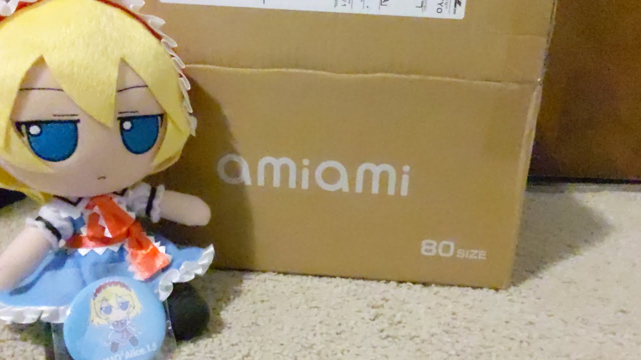 Fumofumo Alice Margatroid Unboxing (from amiami/GIFT) - YouTube