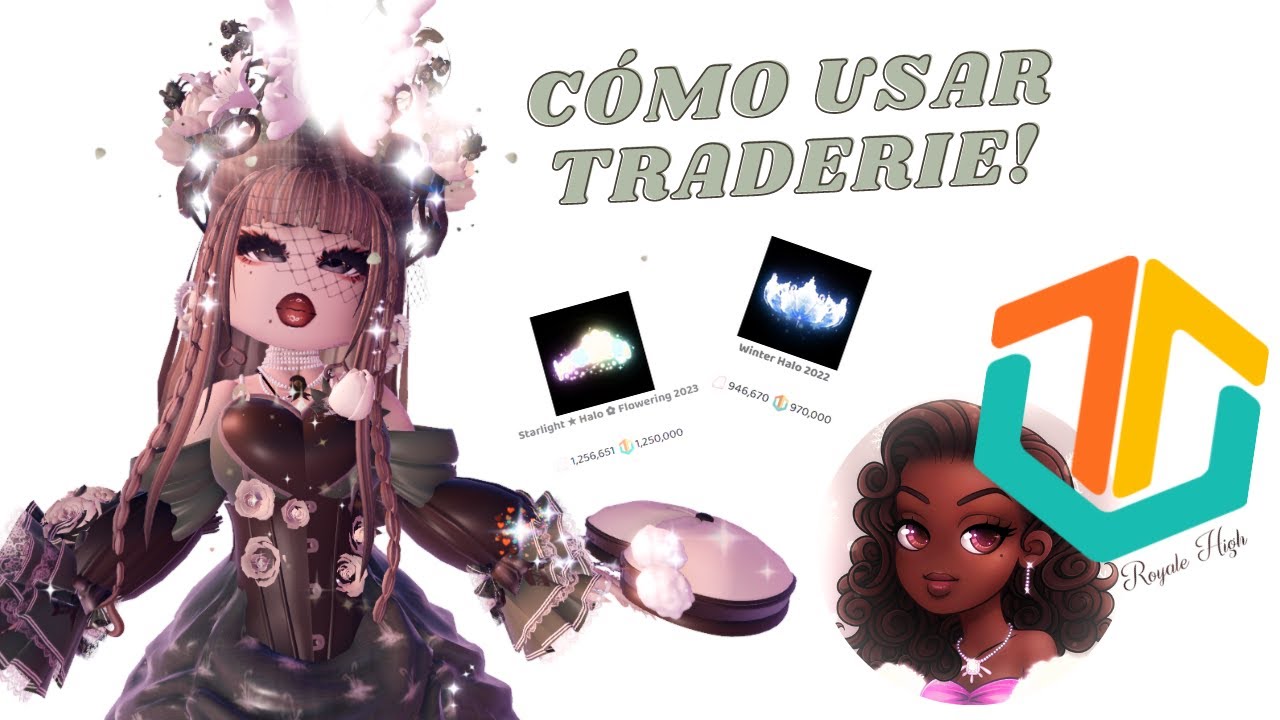 cómo usar traderie (en español!) 🌿🍵| royale high☁️| iamvntx - YouTube