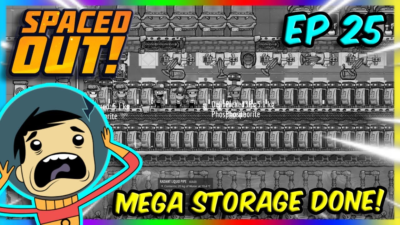 MEGA Storage DONE and Sorting Working! | THE LAB - Oxygen Not Included ...