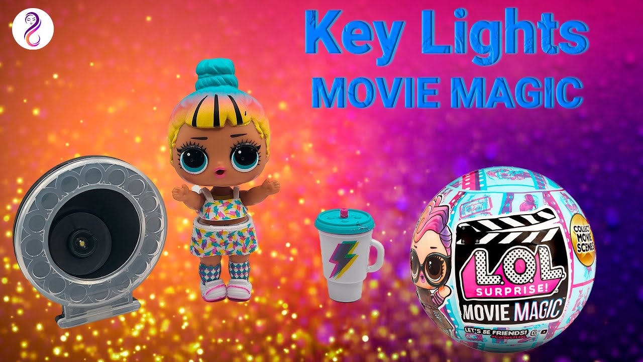 LOL Surprise Movie Magic Collection Key Lights! 360 Doll Showcase - YouTube