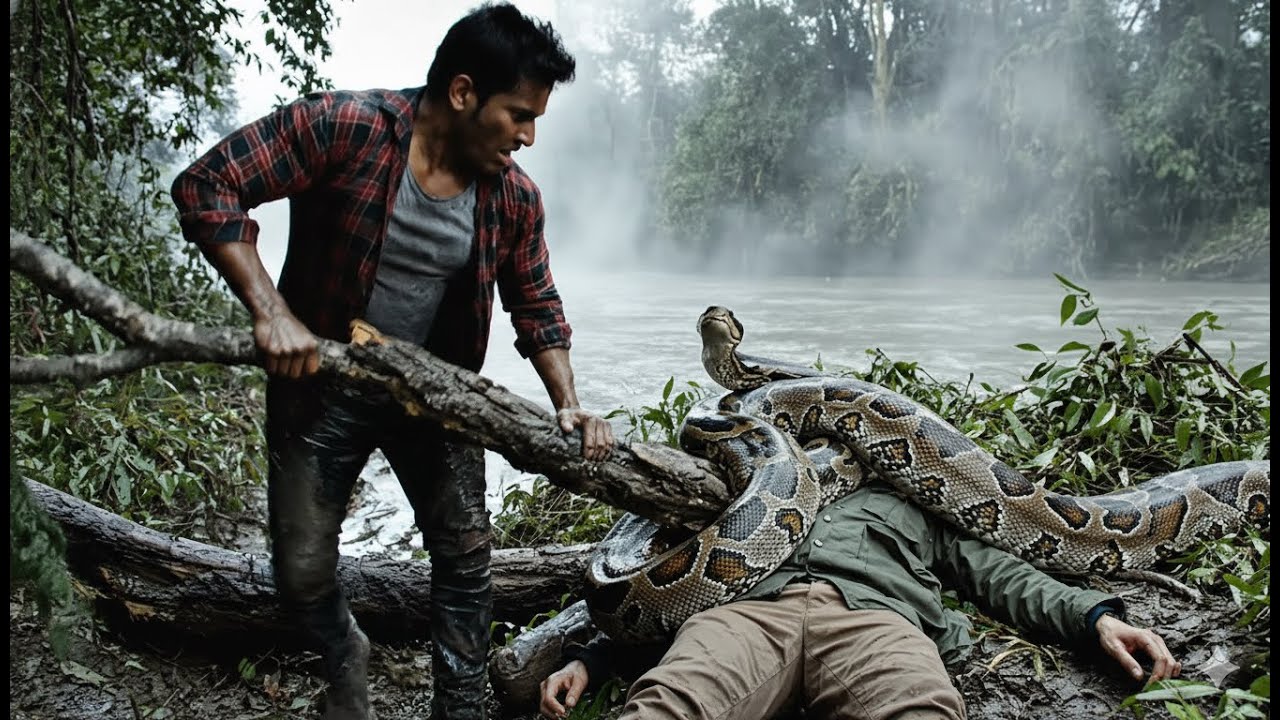 15-Foot Python vs. Man: A Loyal Dog's Desperate Race Against Time ...